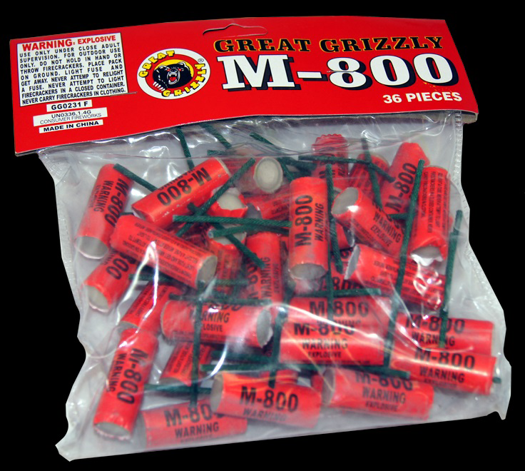 M-800 bag of 36 – Crossroads Fireworks Waterloo Superstore