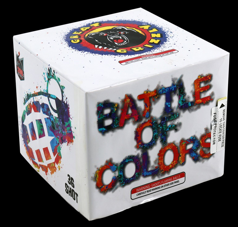 Battle of Colors 36-shot – Crossroads Fireworks Waterloo Superstore